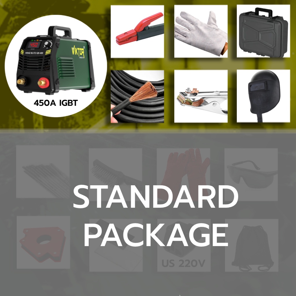 [15+1] German 450A Inverter Welding Machine / VIKTOR GERMANY Heavy Duty ...