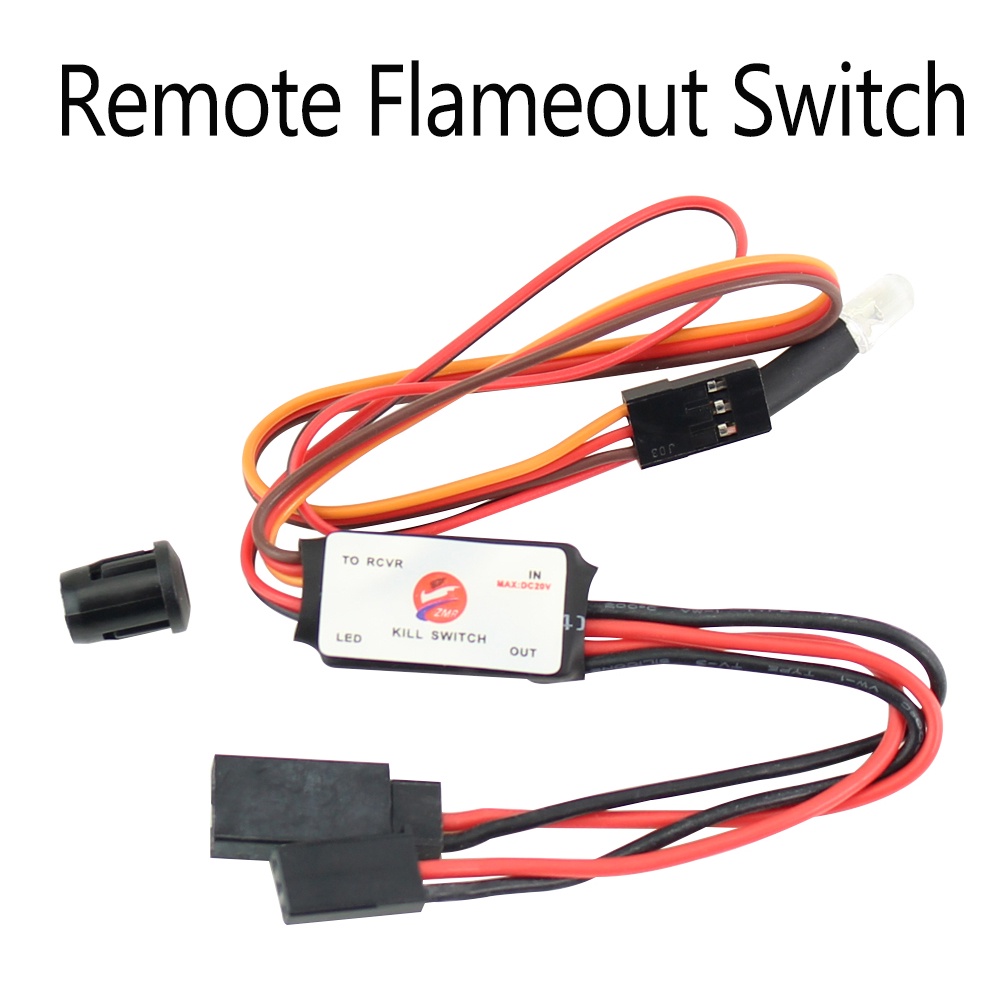 CDI Remote Flameout Switch RC Engine Flameout Switch For DLE Gasoline ...
