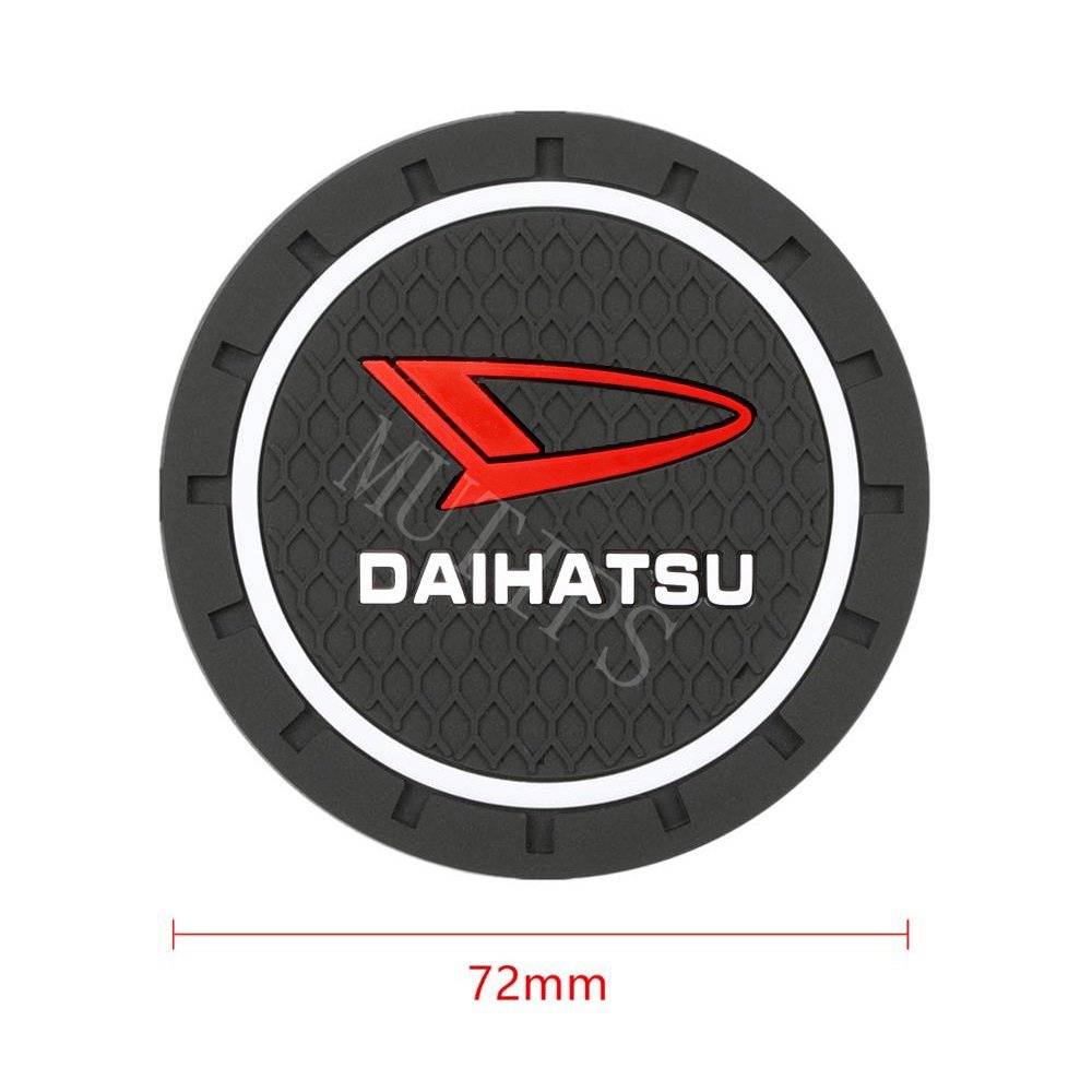 Daihatsu Car Silicone Coasters Protecter Waterproof PVC Non-slip Rubber ...