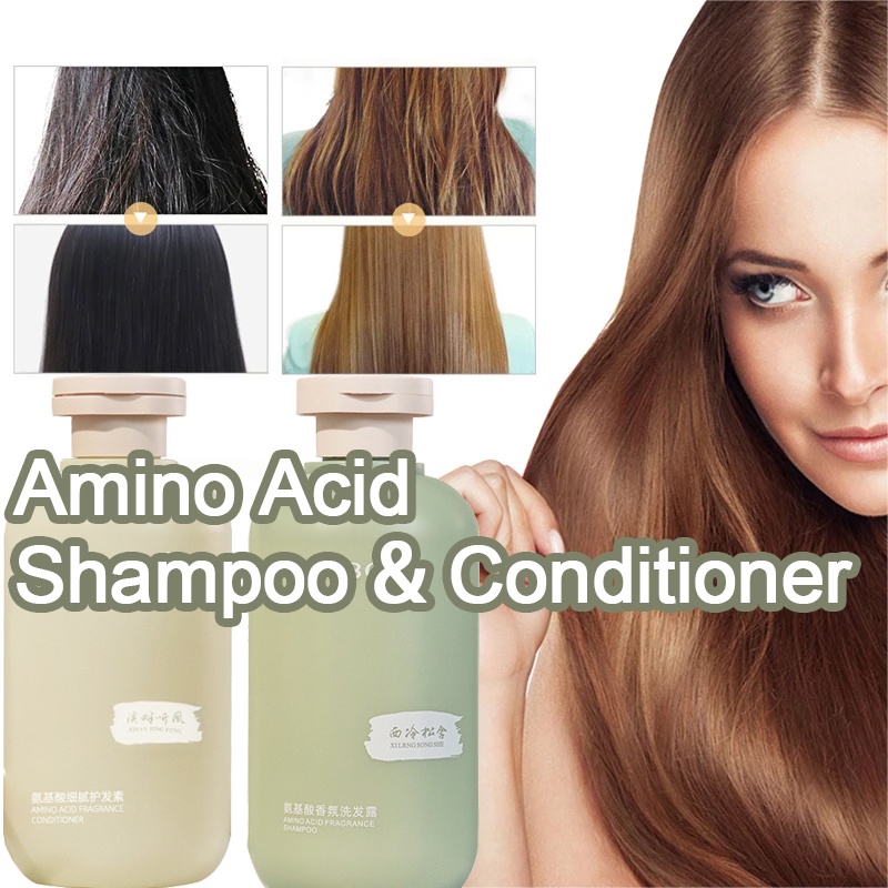 300ml amino acid hair conditioner scalp care conditioner anti dandruff remove mite hair ...