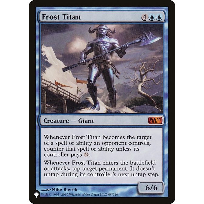 Frost Titan - The List (TLP) | Shopee Philippines