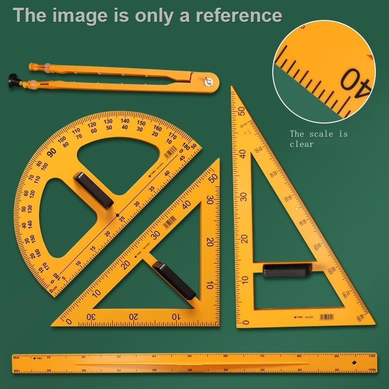 compasses Teaching ruler triangular plate triangular ruler compass ...