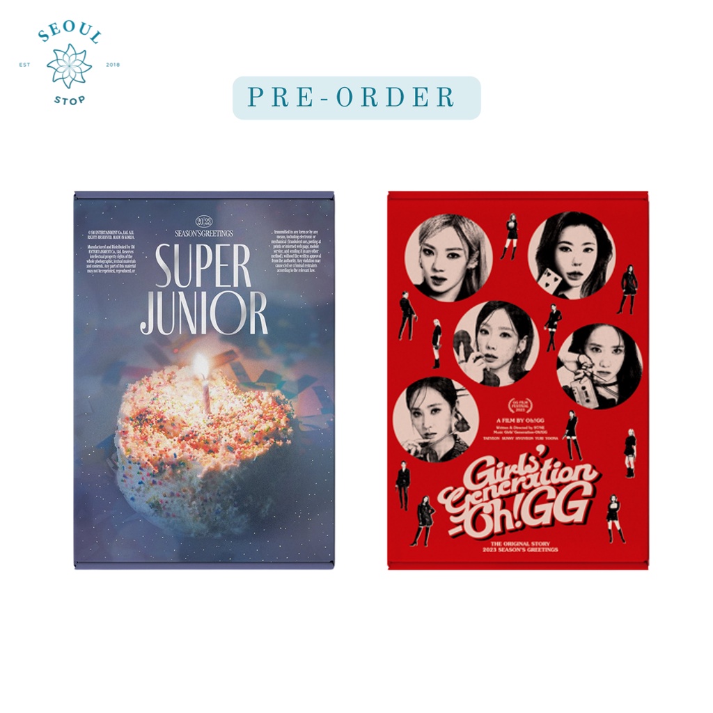 SUPER JUNIOR & GIRLS' GENERATION Oh!GG SNSD 2023 SEASON'S GREETINGS ...