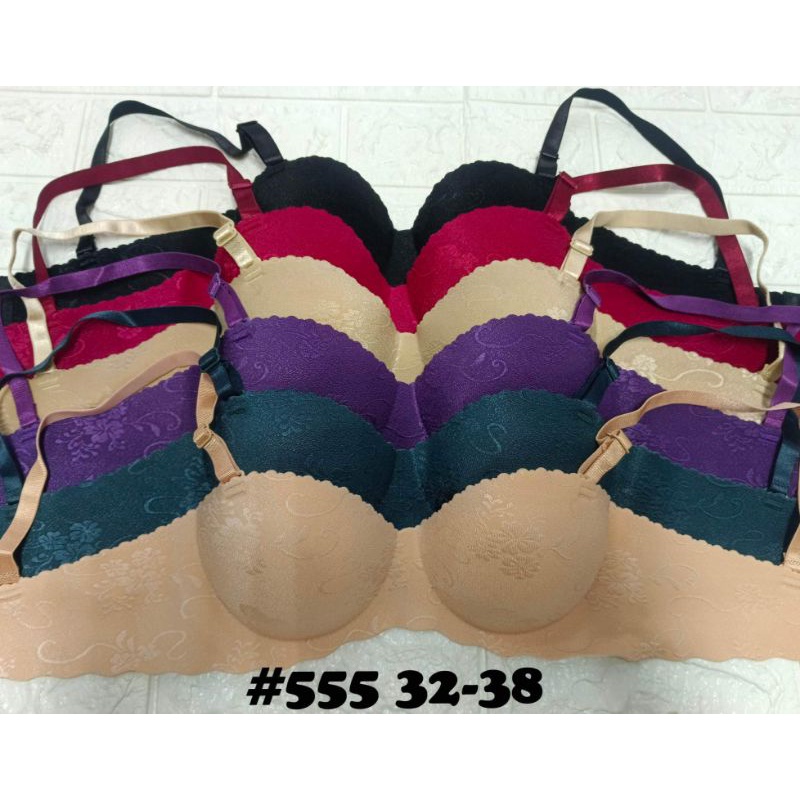 #555 WCOAL WONDER BRA STTAPLESS SEAMLESS PUSH UP | Shopee Philippines