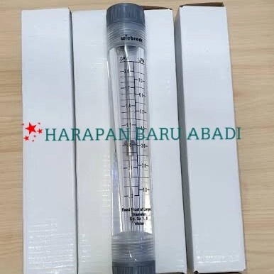 Flowmeter / Rotameter Water Tube Drat 1" Inch 110 Lpm / 30 Gpm | Shopee ...