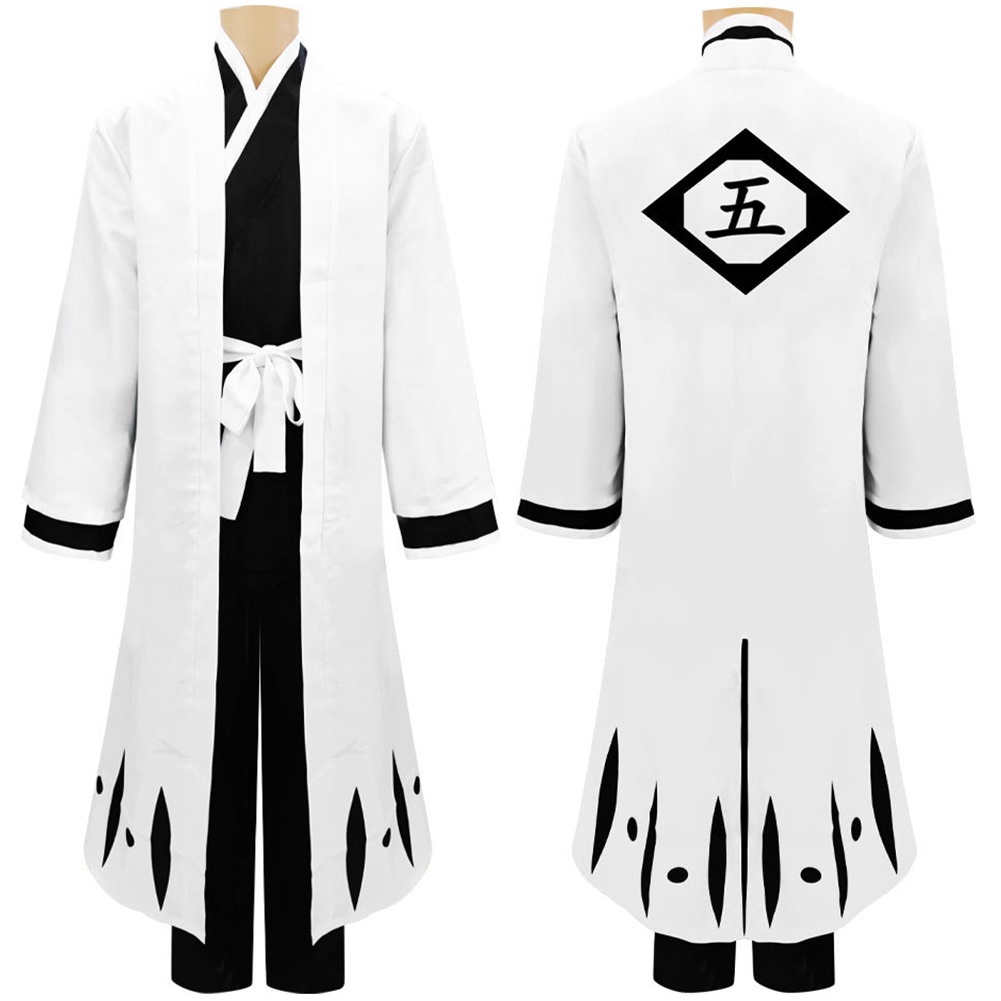 Gobantai Aizen Sousuke Cosplay Costume Anime Bleach Fantasy Men ...