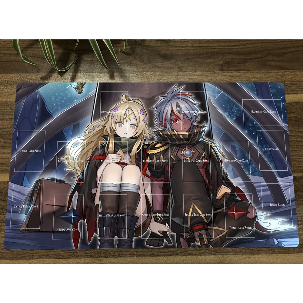 YuGiOh Playmat Fallen of Albaz Dogmatika Ecclesia TCG CCG Mat Trading ...