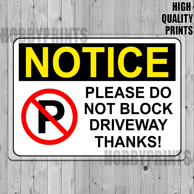No Parking Signage Laminated Signage | Shopee Philippines