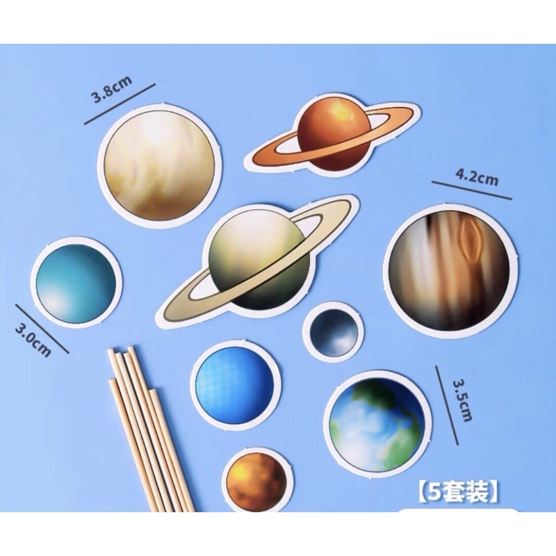 Planet space galaxy cardstock cake topper | Shopee Philippines