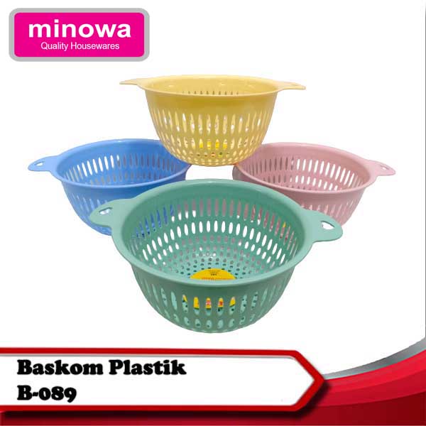 Minowa Plastic Basin with 30 cm hole / storage container | Shopee ...