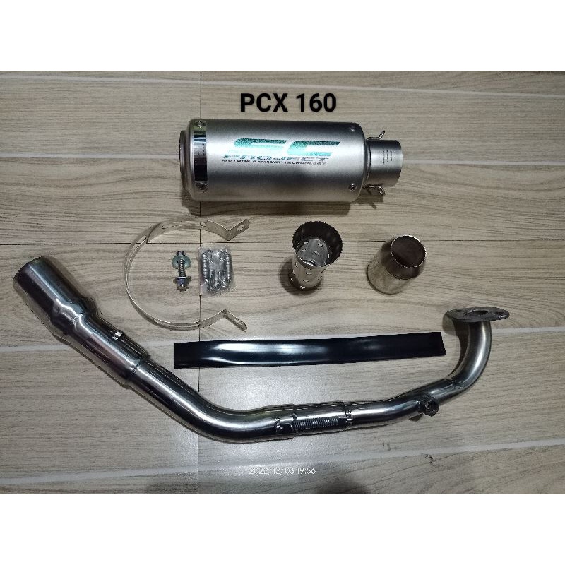 PCX 160 / CLICK 160 / AIR BLADE 160 FULL EXHAUST SYSTEM SC PROJECT | Shopee Philippines