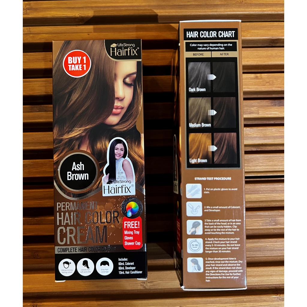BUY1TAKE1 Hairfix Permanent Hair Color | Shopee Philippines