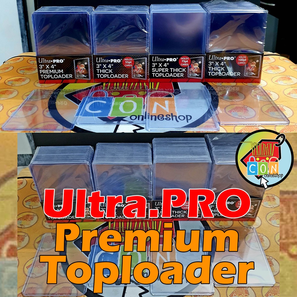 Ultra Pro Toploader (Clear : NBA, MTG) ULTRAPRO Top Loader | Shopee ...