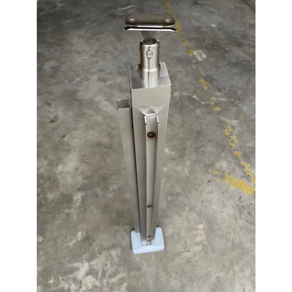 Local delivery Stainless 304baluster glass post/glass hold.kingpost ...