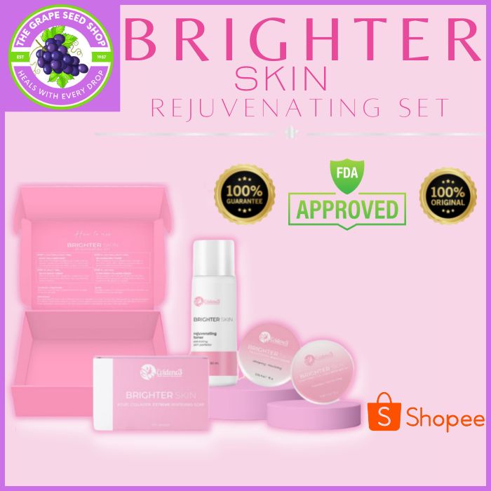 ORIGINAL brighter Skin Rejuvenating Facial Set for Women/Evidenc3 ...