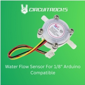 Water Flow Sensor For 1/8" Arduino Compatible | Shopee Philippines