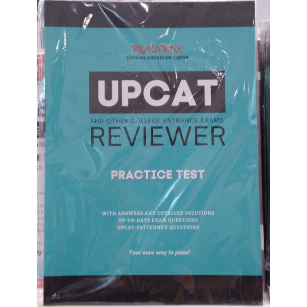 UPCAT REVIEWER PRACTICE TEST | Shopee Philippines