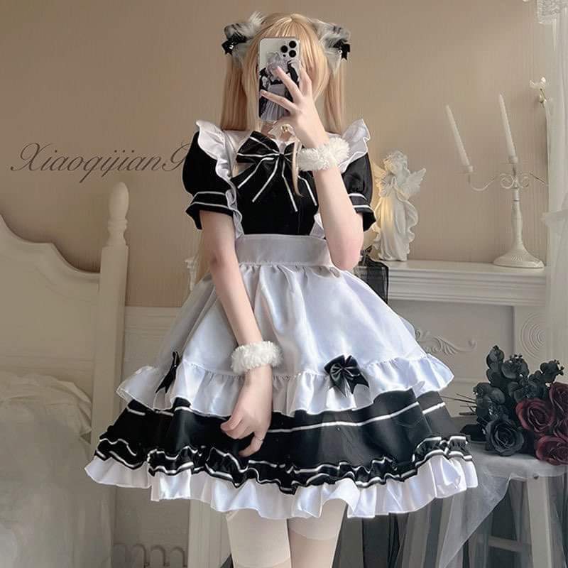 004 cute sexy Maid Set - sexy black Maid Set | Shopee Philippines