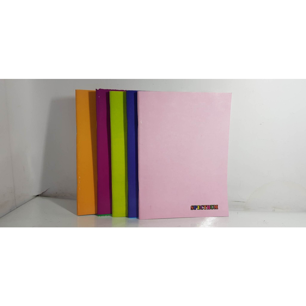 1 pack Writing Notebook/ SPECTRUM 80 leaves | Shopee Philippines