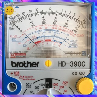 Brother Tester HD-390C Analog Multimeter Analog tester Multitester ...