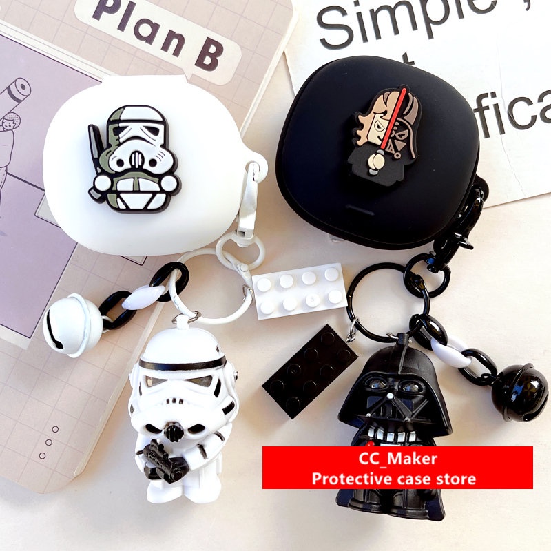 Anker Soundcore Liberty 4 Case Cartoon keychain pendant Anker Soundcore ...