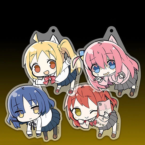 Bocchi THE ROCK Keychain! Mica in acrylic anime chibi gift for friends ...