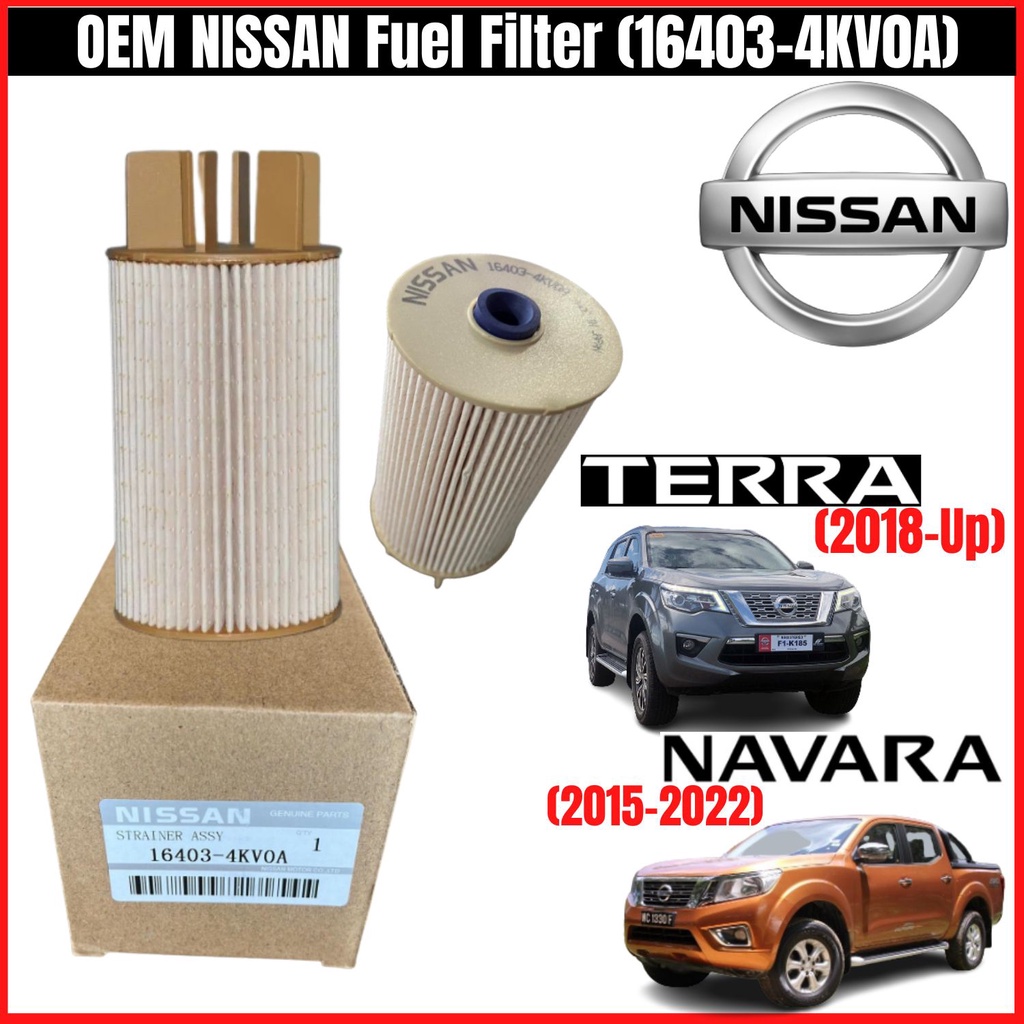 OEM NISSAN Fuel Filter (16403-4KV0A) for Nissan Terra (2018-Up), Nissan ...