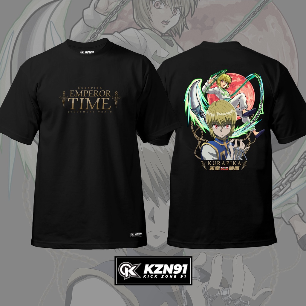 Kurapika Emperor Time Judgement Chain Hunter x Hunter Anime Tshirt ...