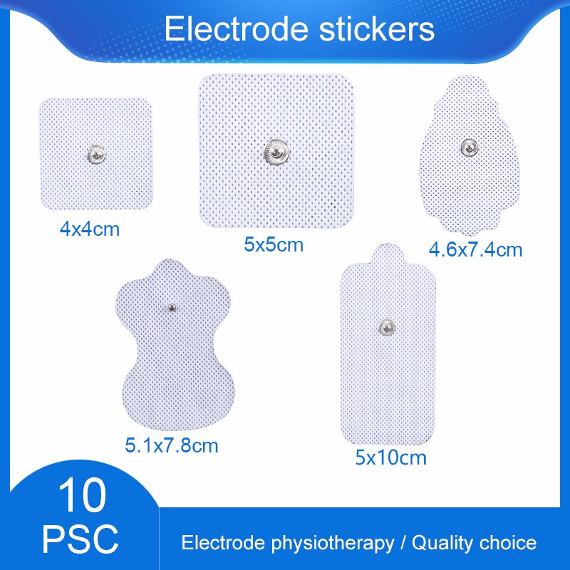 Electrode Pad Non-woven Self Adhesive Sticker Snap for Therapy EMS ...