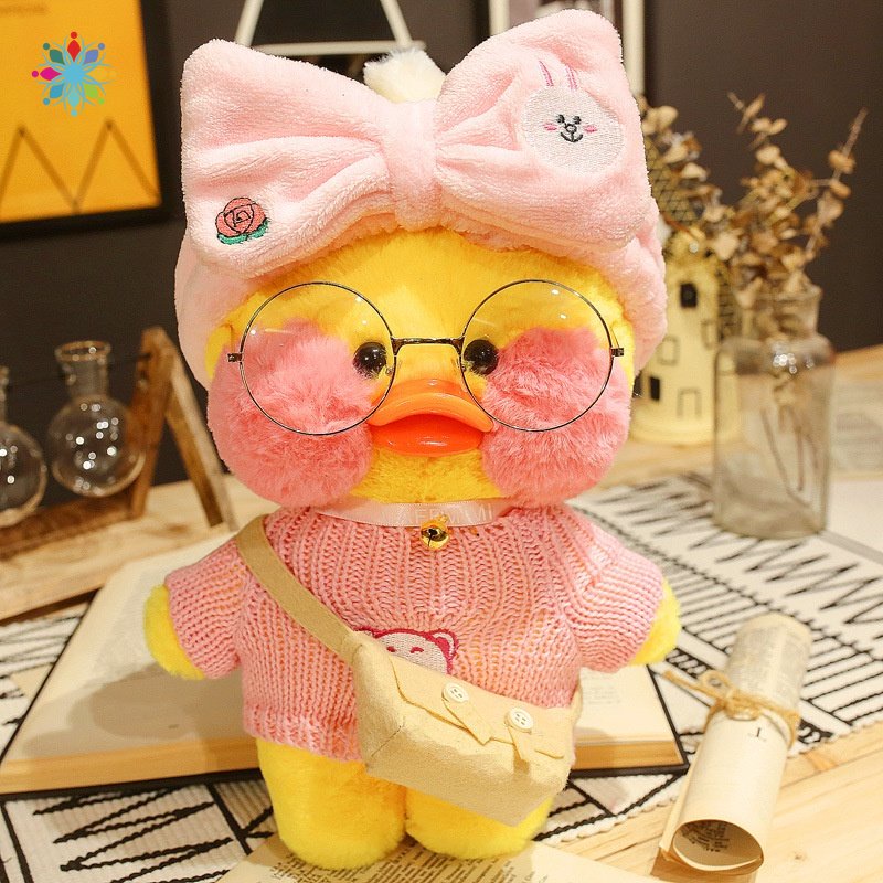 2022 Duck Yellow Plush Cartoon Toy Kawaii Animal Doll Pillow Girl New ...