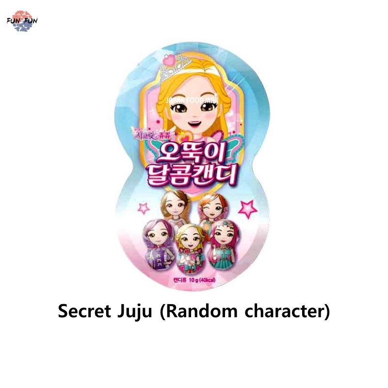 Character Roly poly with jelly or candy (Sanrio/Pororo/Secret Juju ...