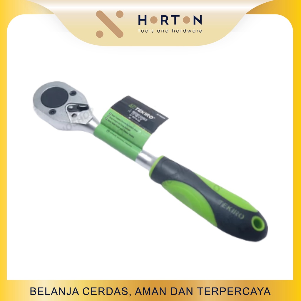 Tekiro Handlebar Rachet Sock Wrench 1/2" x 10" / Ratchet Handle Steel ...