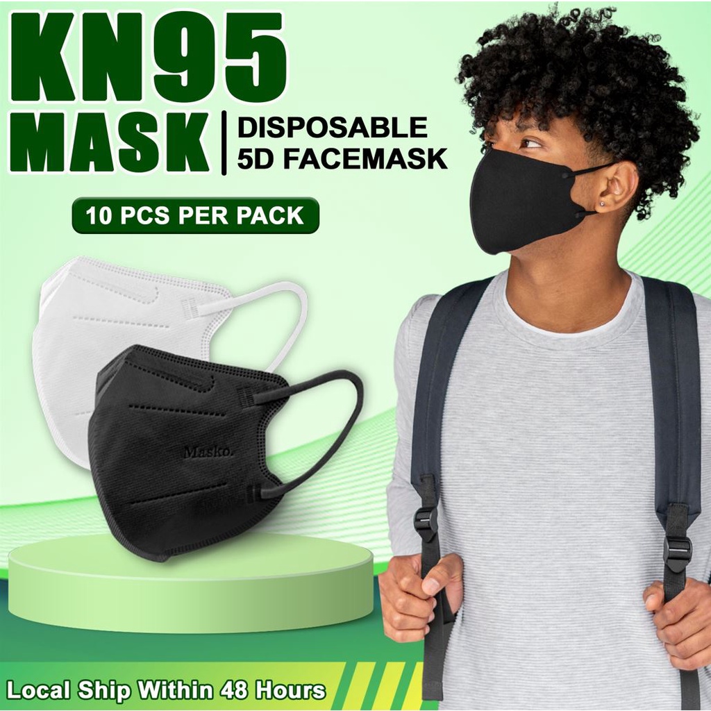 Top Trend 5D KN95 MASK Face-lifting Much Effectively Protect Nasal ...