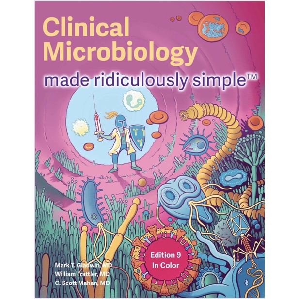 Clinical Microbiology made Ridiculously Simple 9th ed COLORED | Shopee ...