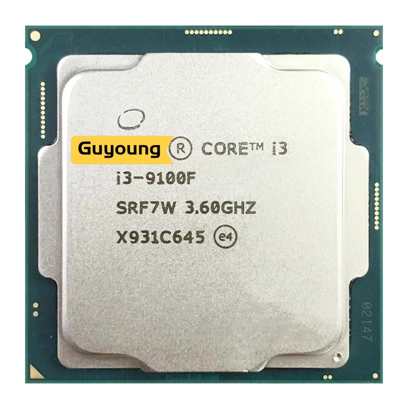 Core I3 9100f I3 9100f 3 6 Ghz Used Srf7w Srf6n Quad Core Quad Thread
