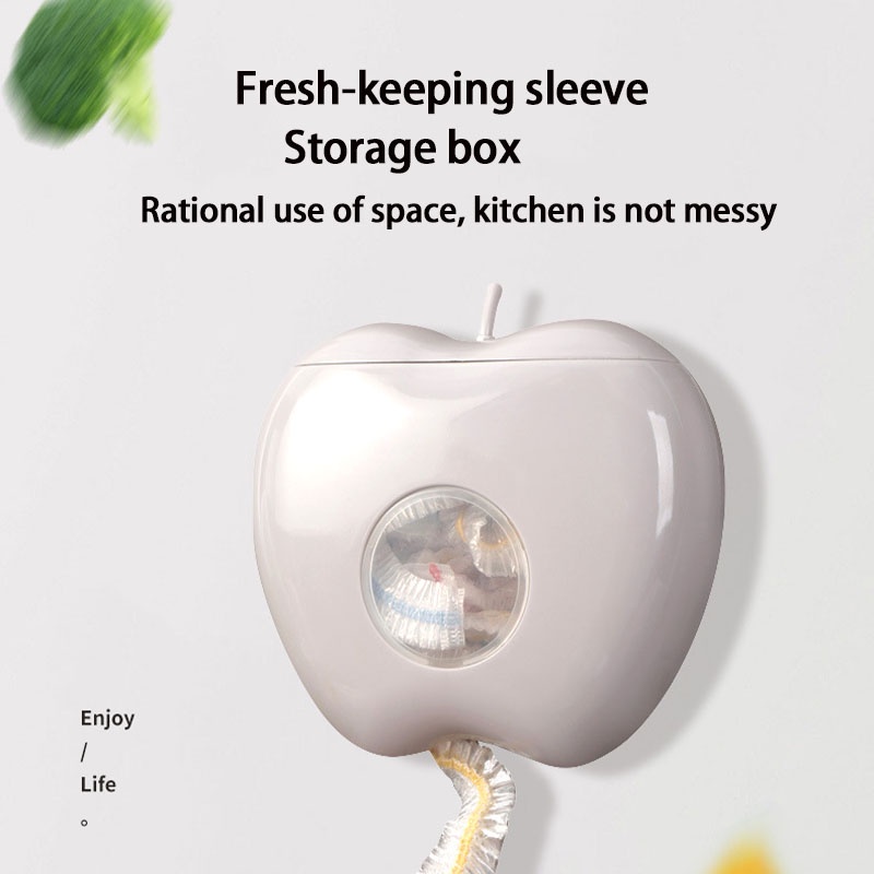 Plastic Wrap Storage Box Saran Wrap Organiser Shoes Cover Shower Hat ...