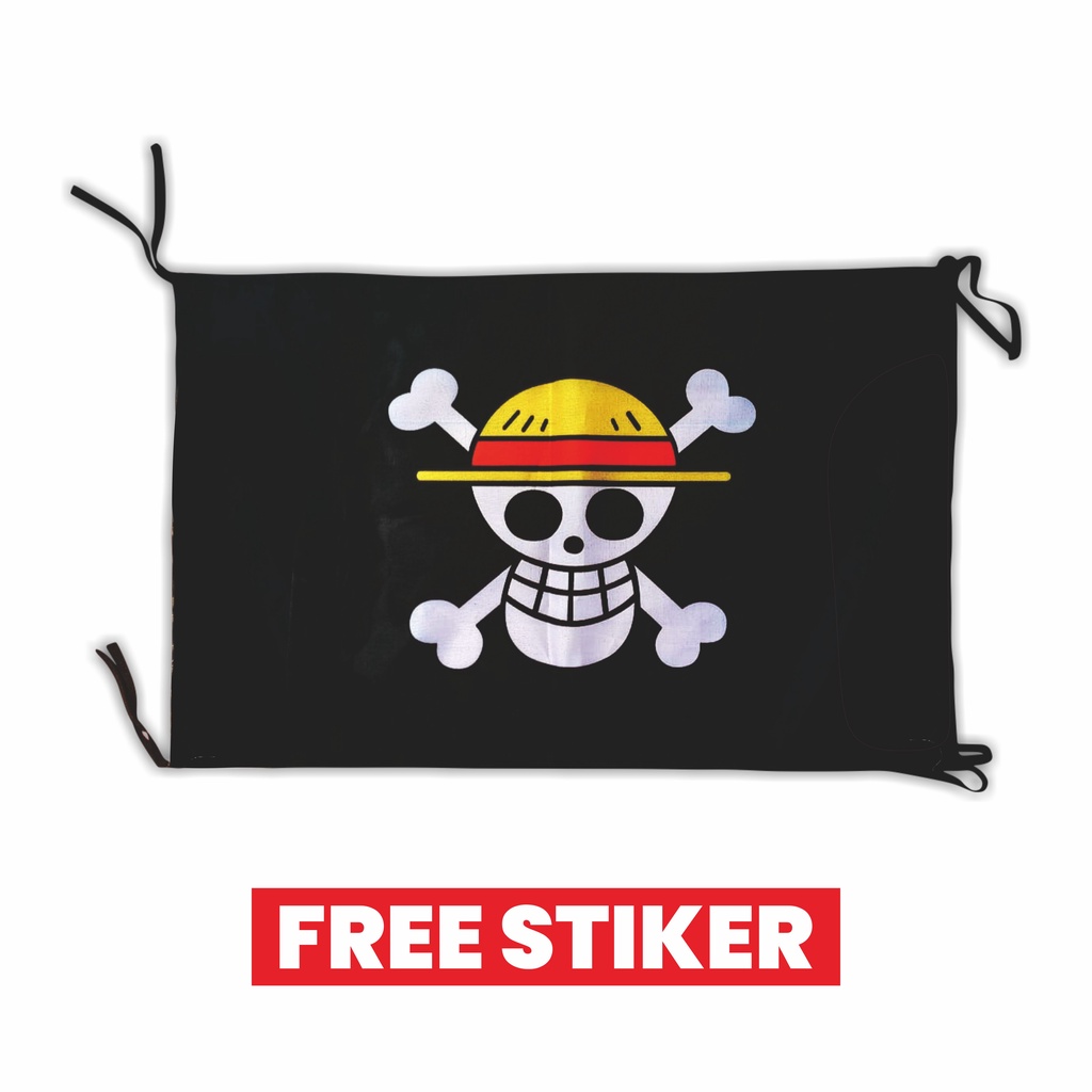 (Custom Can) One Piece Straw Hat Flag/One Piece Flag/Cartoon Flag ...