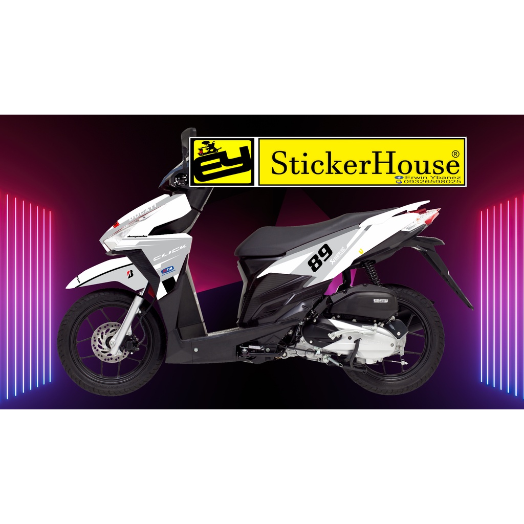 Click 125/150 V1 Decals Laminated | Shopee Philippines