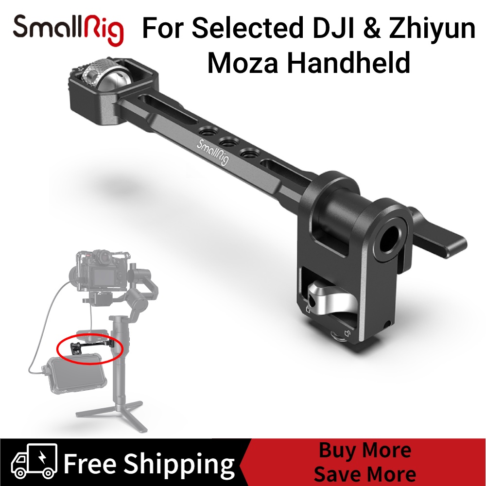 SmallRig Adjustable Monitor Mount for Selected DJI & Zhiyun & Moza ...