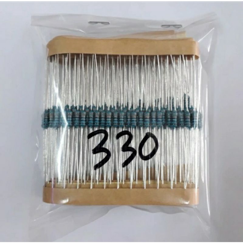 Resistor 330 ohm 1/4watt contains 200pcs Resistors for 5mm LED lights ...