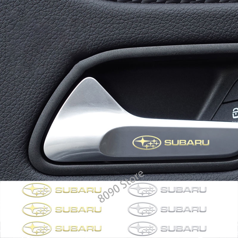 3pcs/set 3D Metal Car Rearview Mirror Central Control Emblem Sticker ...