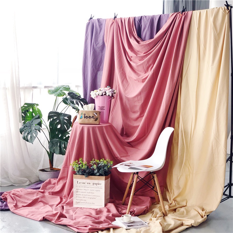 Ins White Hanging Cloth Photo Background Cloth Color Photography ...