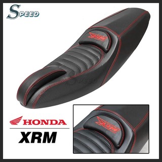 Honda Motorcycle Camel Back Seat Leather Hump Seat Cushion Honda XRM125 ...