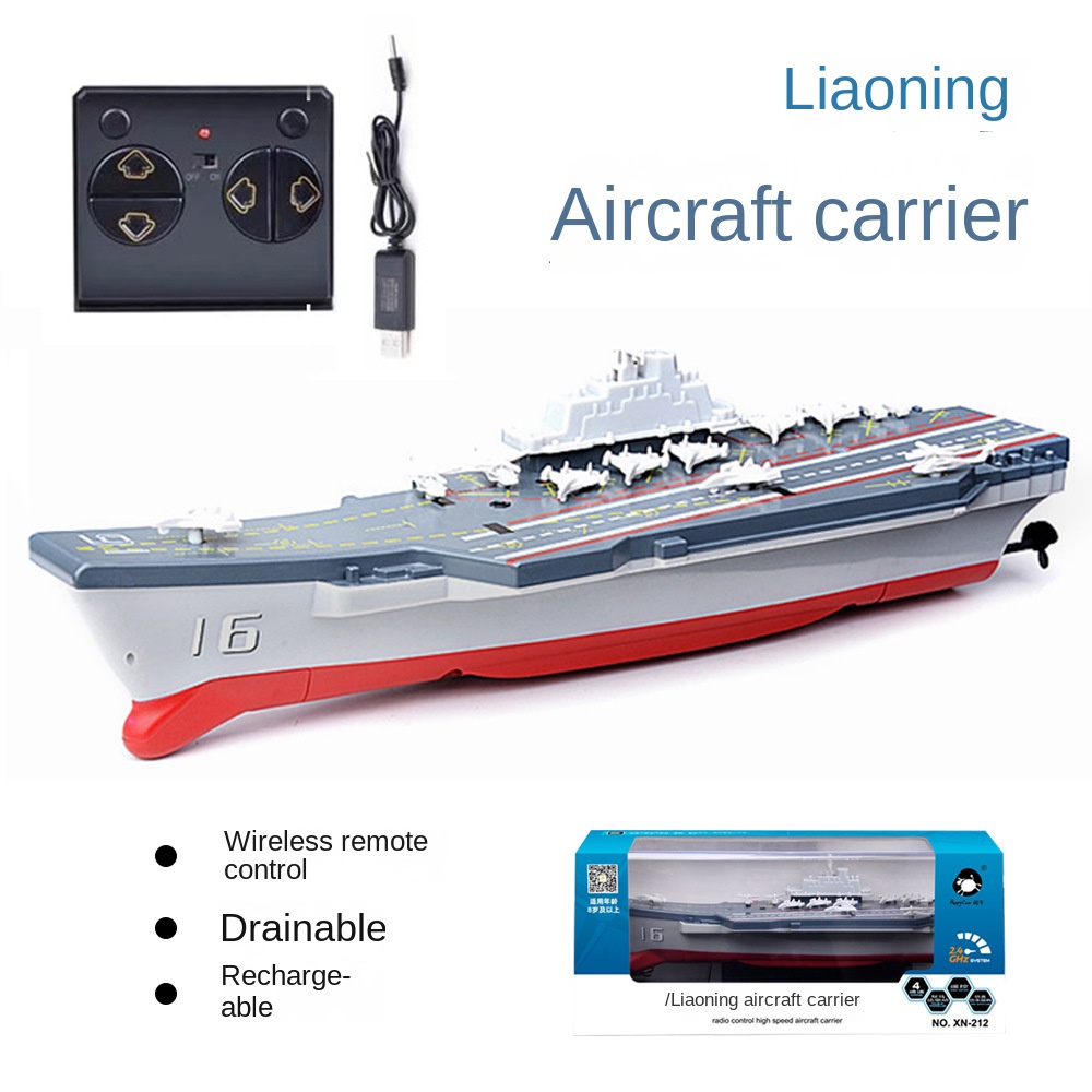 Mini Electric Sports 2.4G Wireless Remote Control Ship Liaoning ...