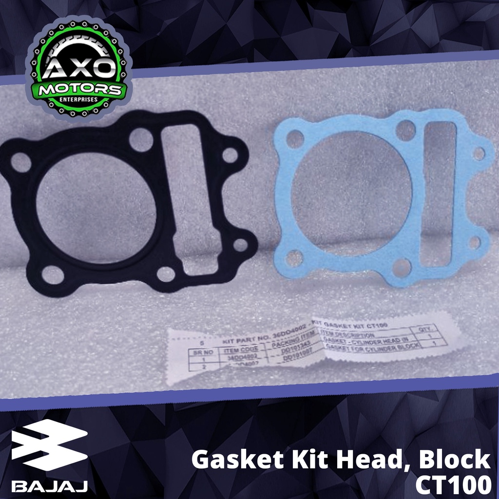 Gasket Kit Cylinder Head,Block CT100,CT100B Genuine | Shopee Philippines
