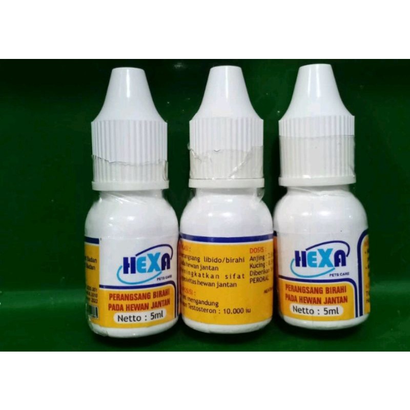 Hexa Male Animal Fertility Stimulating Medicine 5ml | Shopee Philippines
