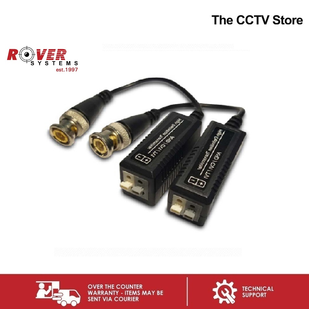 Rover Systems 720P/1080P CAT5/6 Analog HD Twisted Passive Video ...