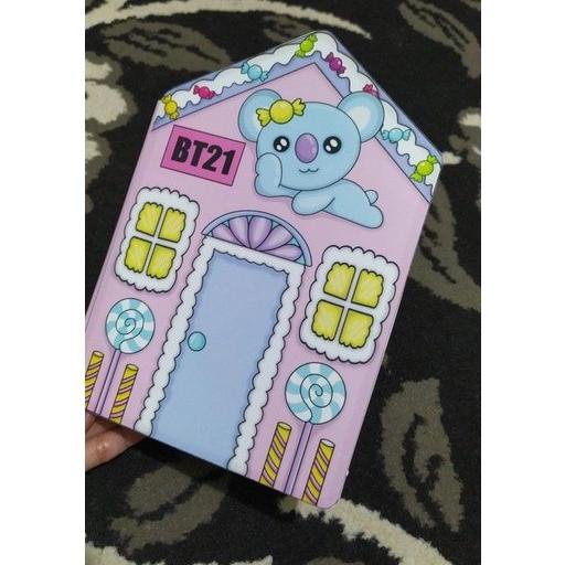 Newest Children's Educational Toys Koya BT21 HOUSE Quiet Book Paper ...