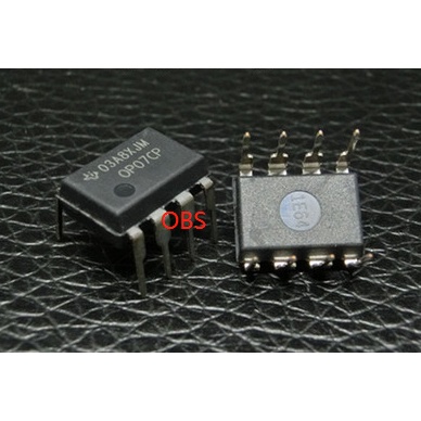 10 Brand New Original Imported Genuine OP07CP Operation Amplifier OP07 In-Line DIP-8 | Shopee ...