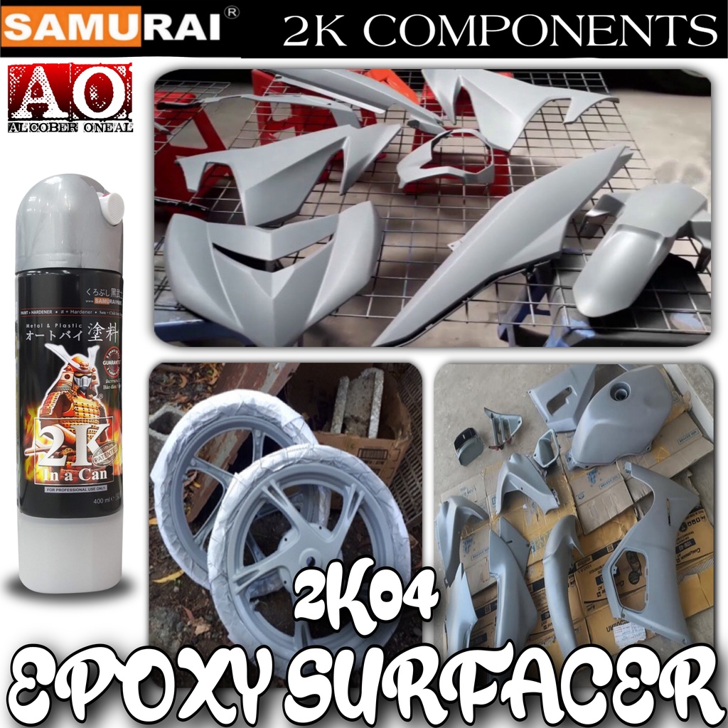 SAMURAI SPRAY PAINT 2K04 Surfacer Primer Epoxy - Cash On Delivery ...